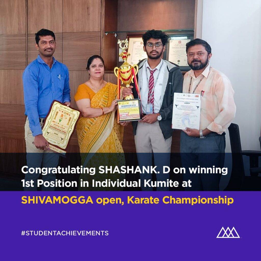 Congratulations to Shashank D! - ABBS | Acharya Bangalore B-School